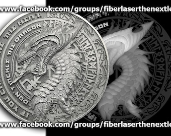 3D Model Stl and Grayscale for Laser and CNC Milling Machines - Etsy