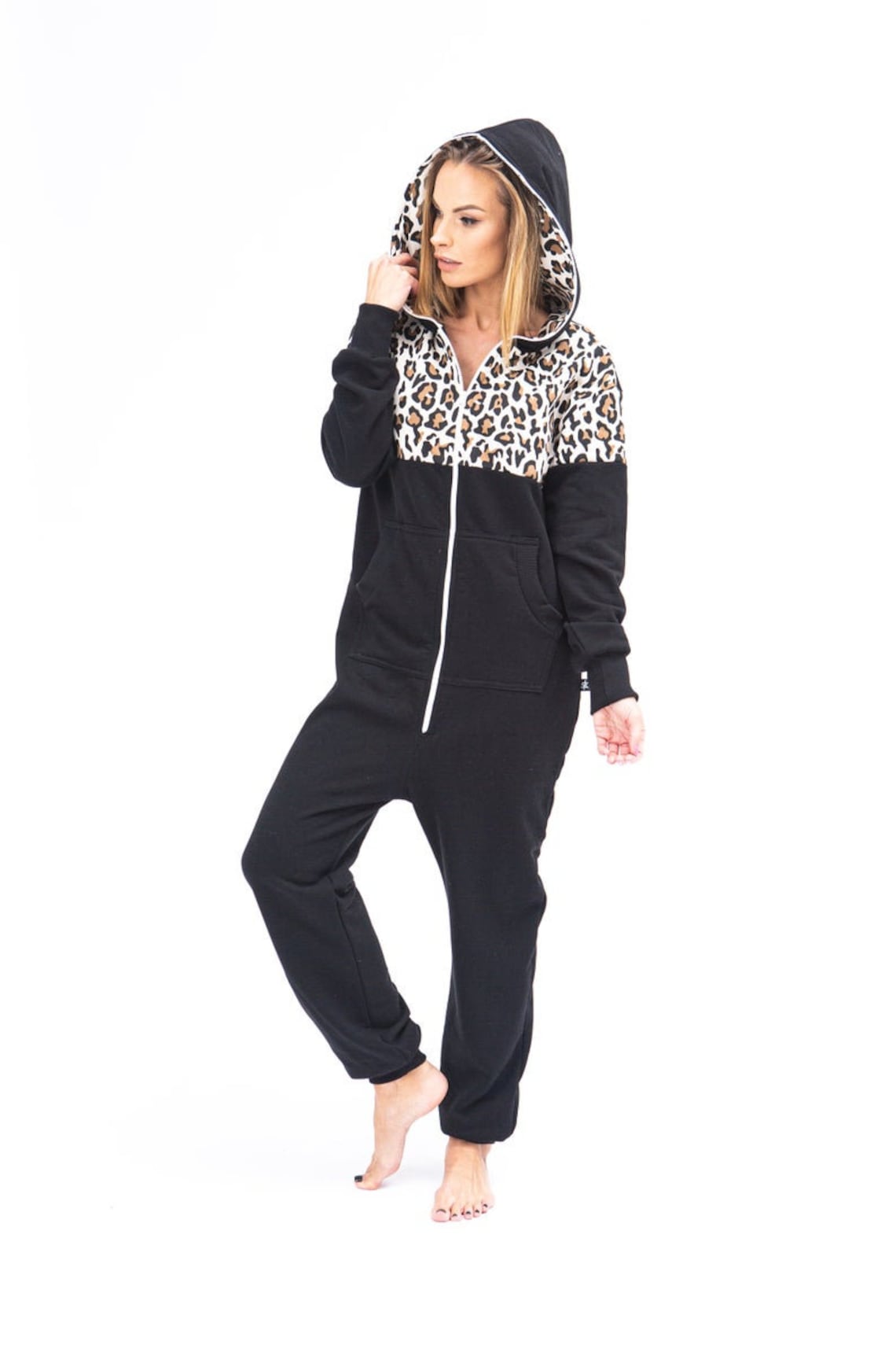Adult Onesie Pajamas Black Overall Unisex Adult Onesie - Etsy