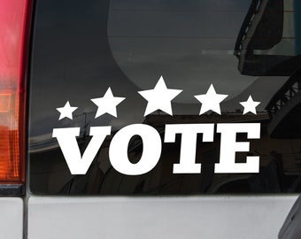 Vote Window Decal - Etsy