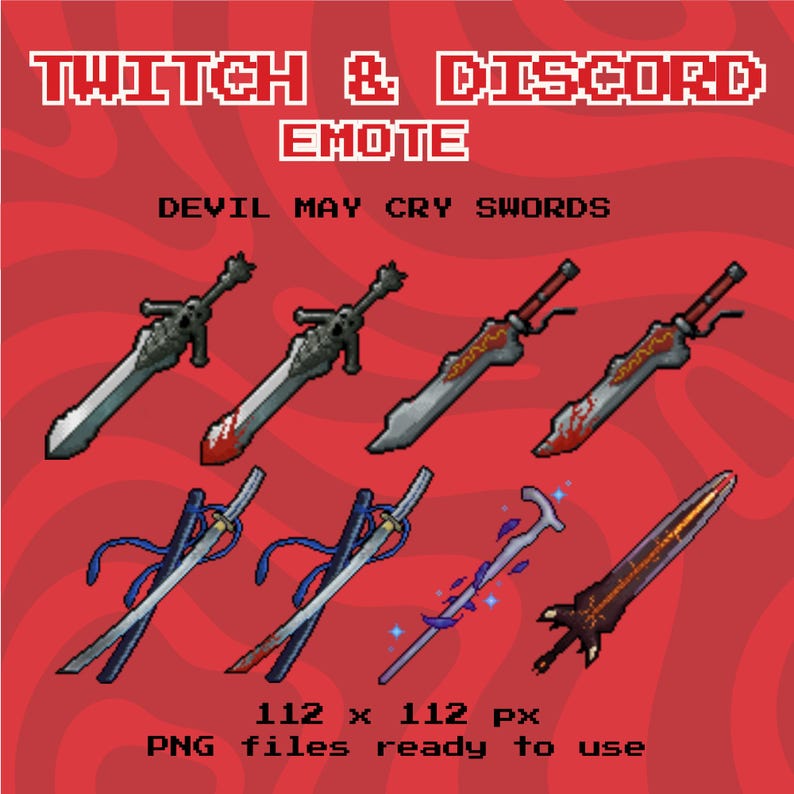 Devil May Cry Twitch and Discord Badges - Etsy