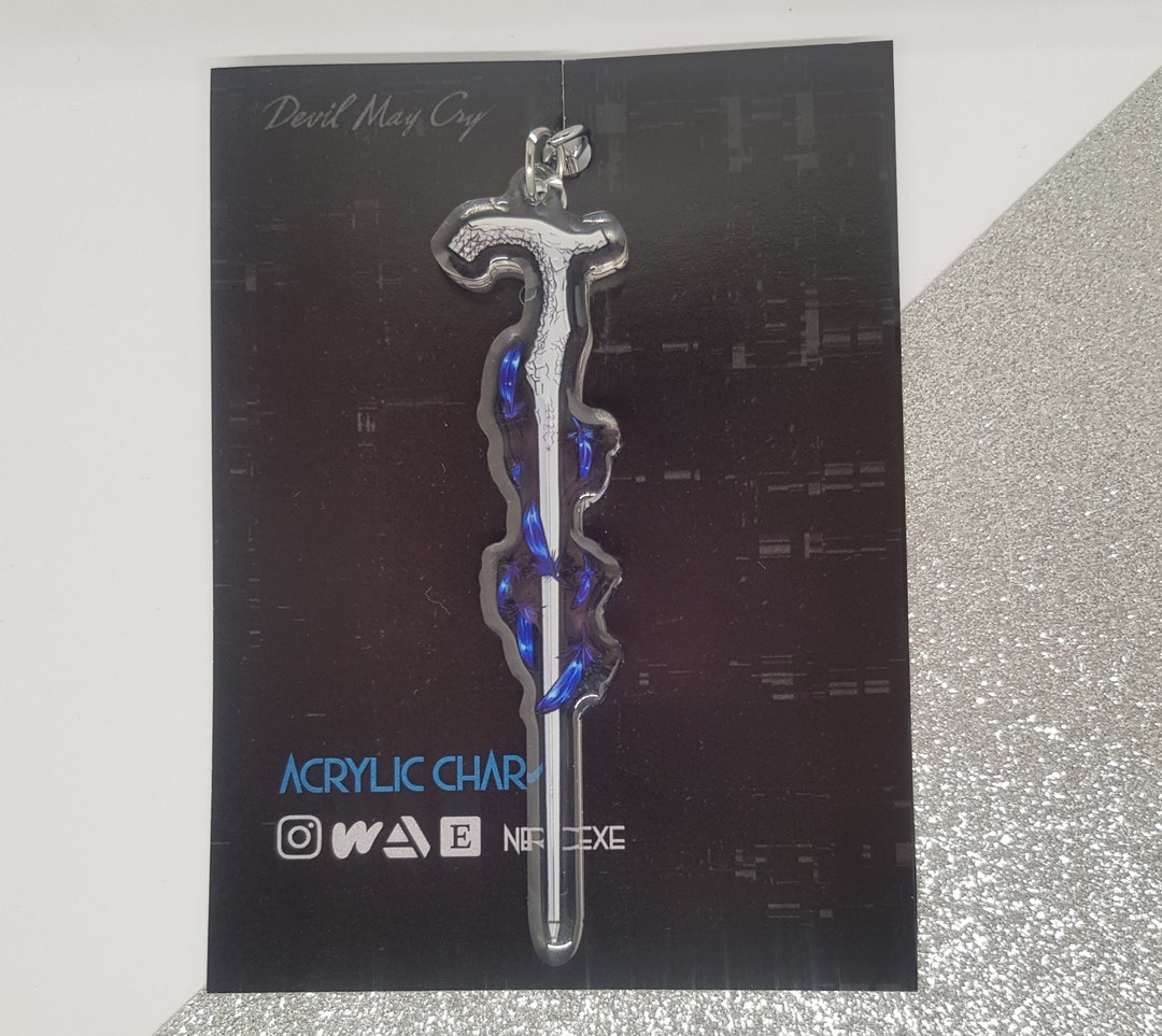 Devil May Cry 5 - V's Cane Clear Acrylic Charm - Etsy