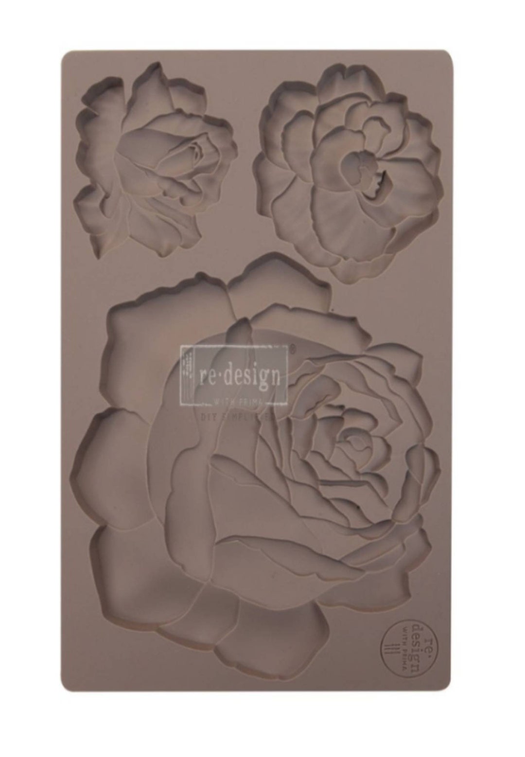 Redesign With Prima Floral "etruscan Rose" Decor Mould, Floral Silicone ...