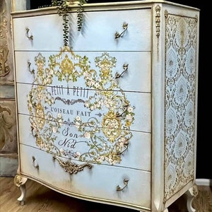 Redesign With Prima & Kacha "anisa" Decor Stencil, Damask Style Pattern ...