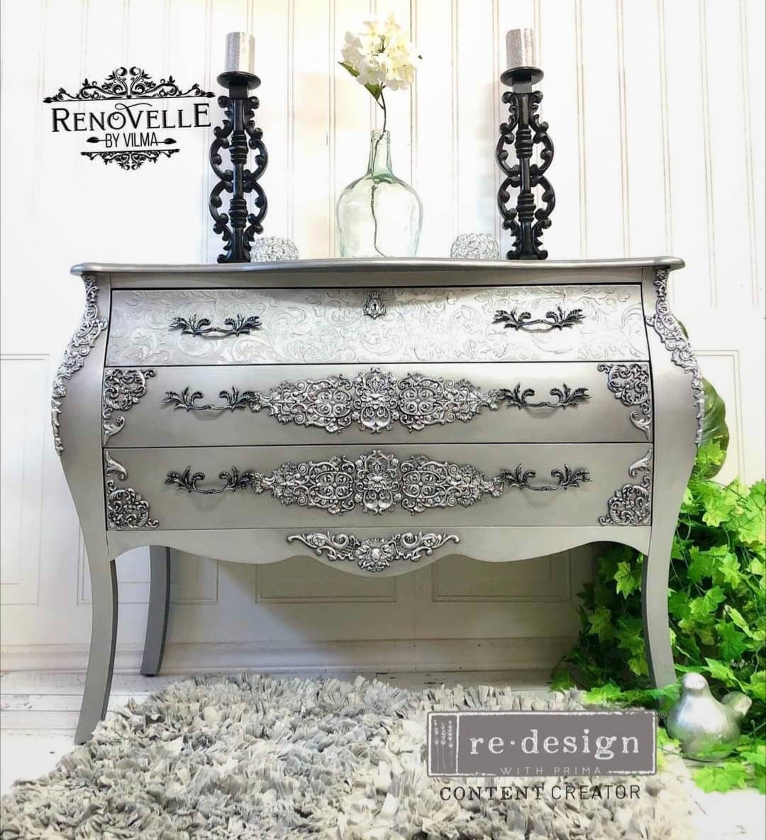 Redesign With Prima "regal Emblems" Decor Mould, Food Safe Silicone ...