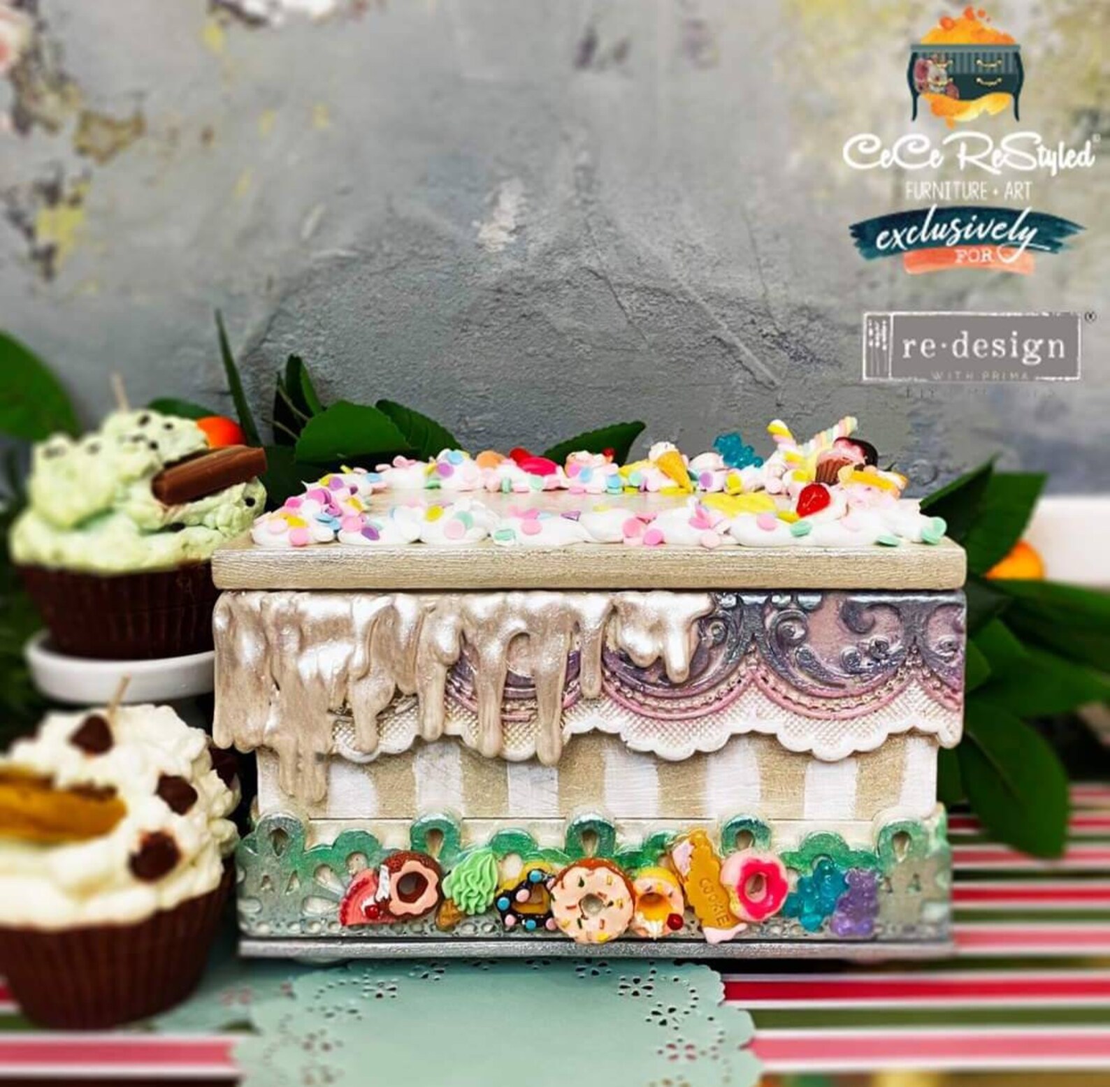 Redesign With Prima and Cece Restyled "border Lace" Decor Mould, Trim ...