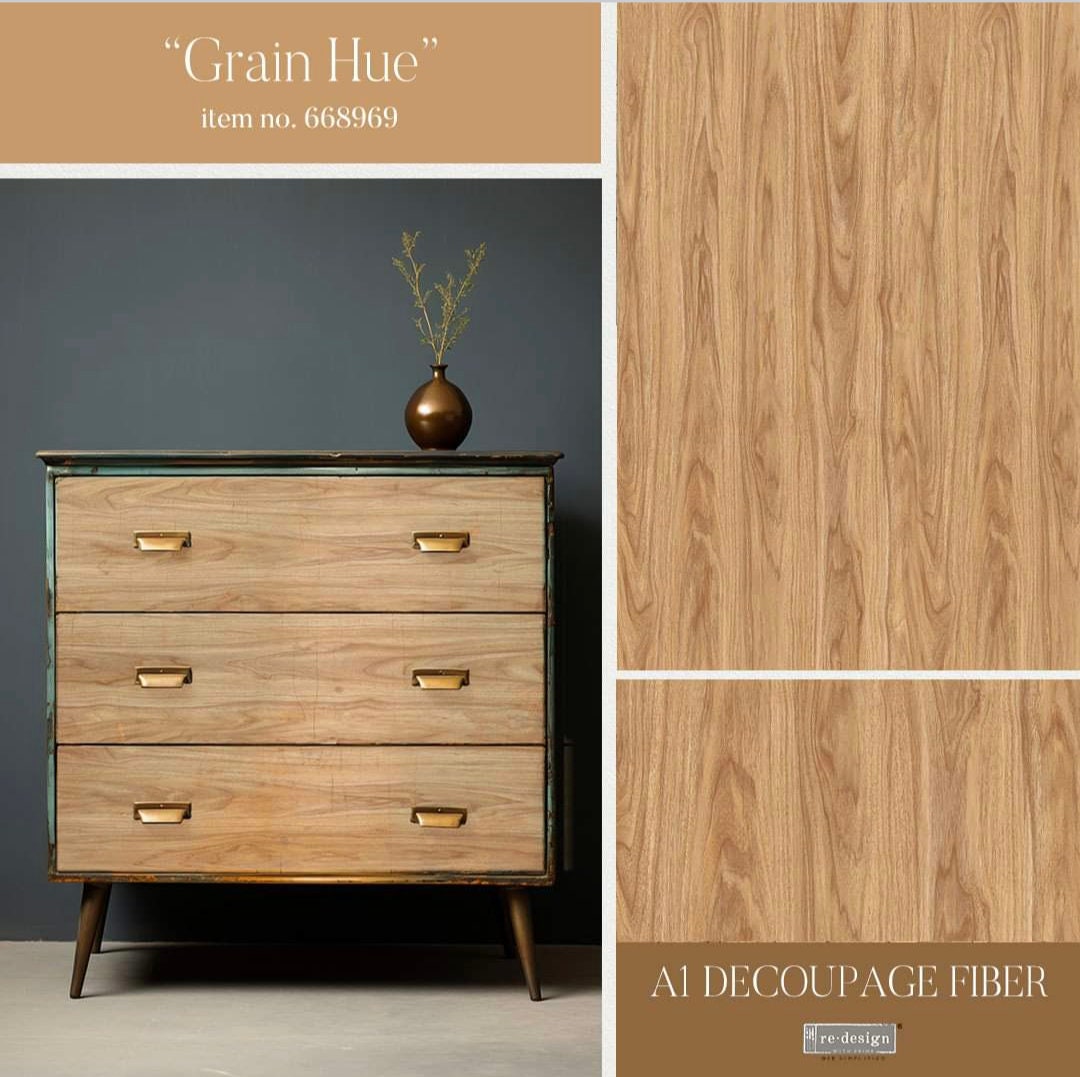Redesign With Prima "grain Hue" Decoupage Fiber, Tear and Wrinkle ...
