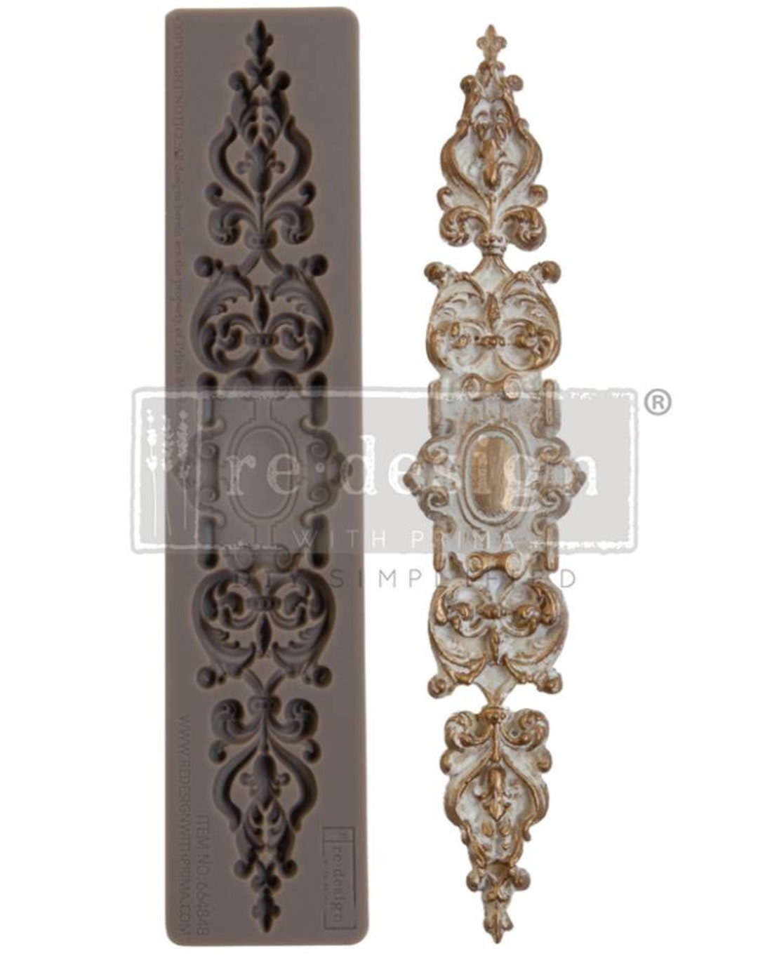 Redesign With Prima "josephine" Decor Mould, Food Safe Silicone Mold, Furniture Applique ...