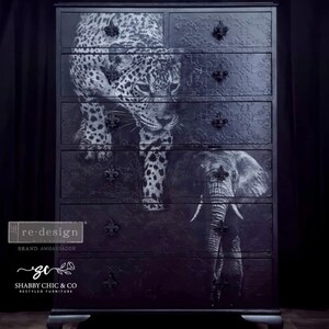 Redesign With Prima "feline Gaze" Decoupage Fiber, Tear and Wrinkle ...