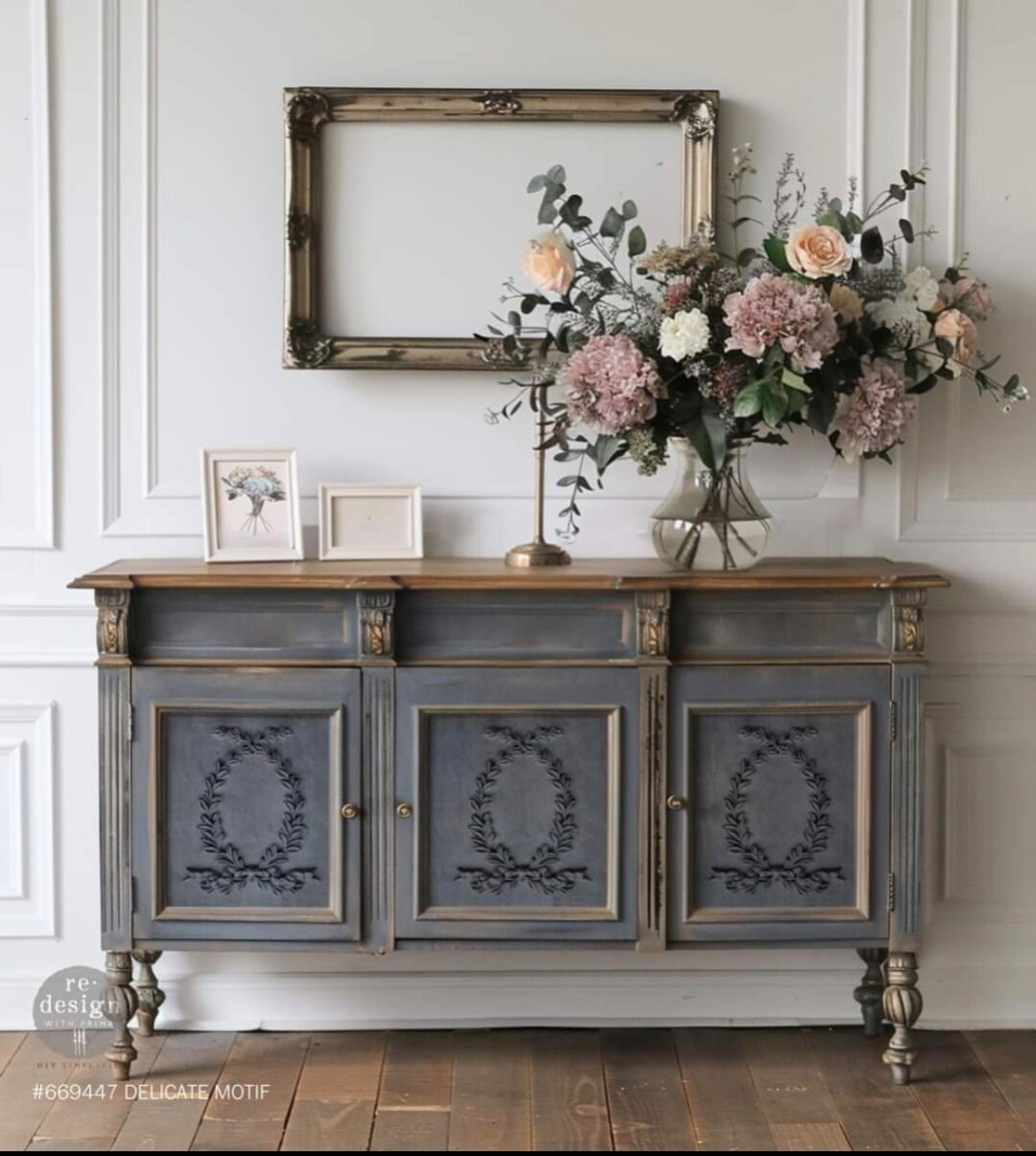 Redesign With Prima DELICATE MOTIF Decor Poly, Furniture Applique ...