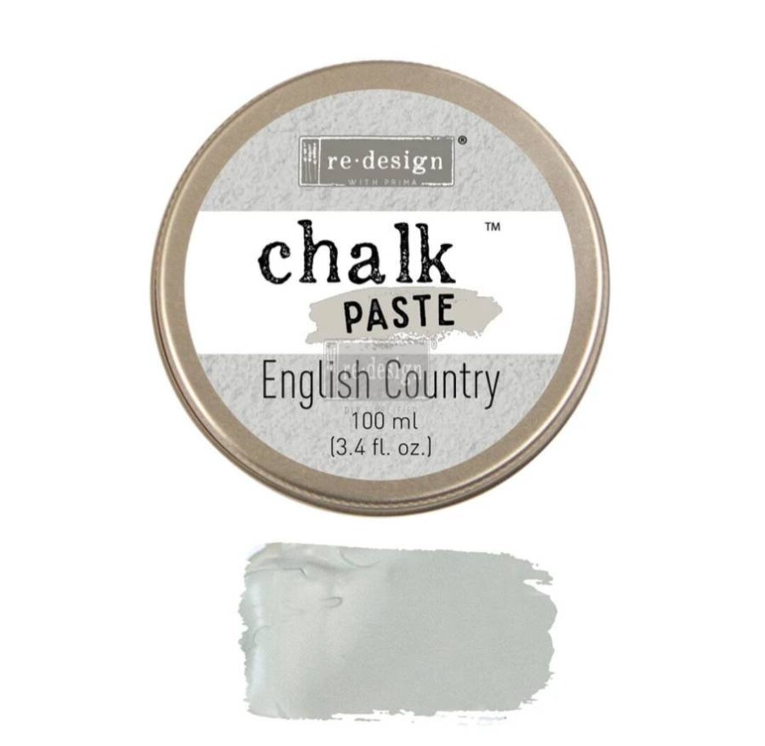 Redesign With Prima english Country Chalk Paste, Great for Raised ...