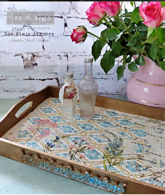 Redesign With Prima distressed Deco Decoupage - Etsy