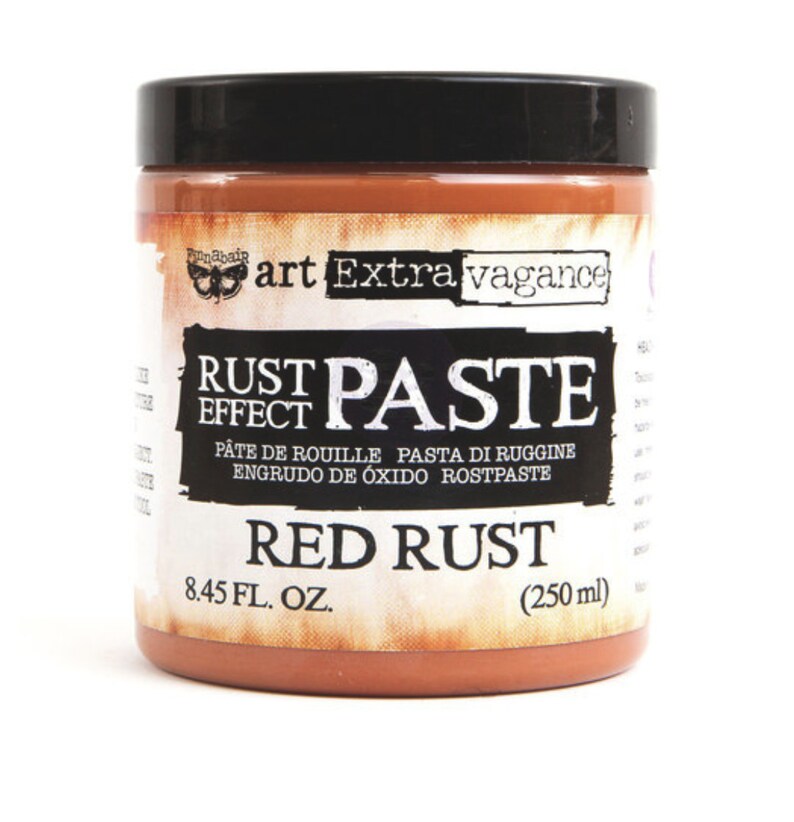 Finnabair Art Extravagance Red, Yellow or Brown Rust Effect Paste ...