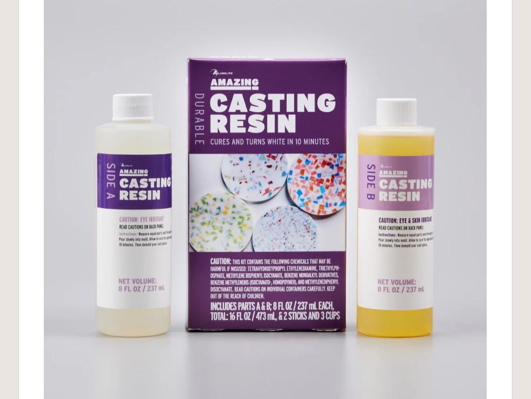 Amazing Casting Resin - Mould Material, Quick Cast Resin Epoxy, Great ...