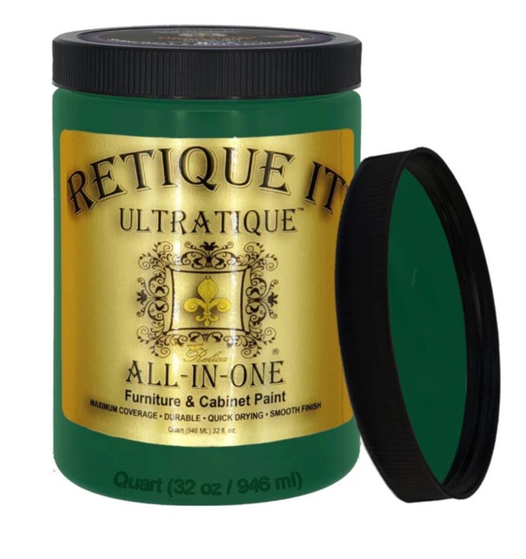 Retique It Ultratique Viridian All in One Chalk Finish Paint Matte Dark ...