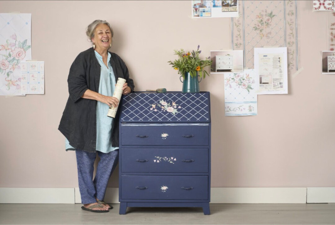 Redesign With Prima & Annie Sloan Collaboration "swedish Posy" Decor ...
