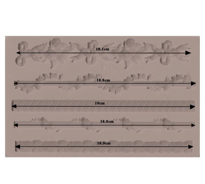 Redesign With Prima sicilian Borders Decor Mould - Etsy