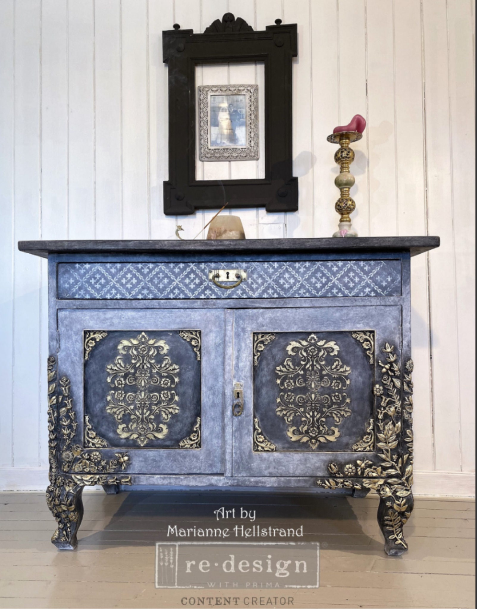 Redesign With Prima leafy Blossoms Decor Mould - Etsy