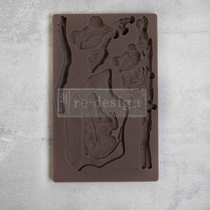 New Redesign With Prima froggy Meadow Greens Decor Mould, Silicone Mold ...