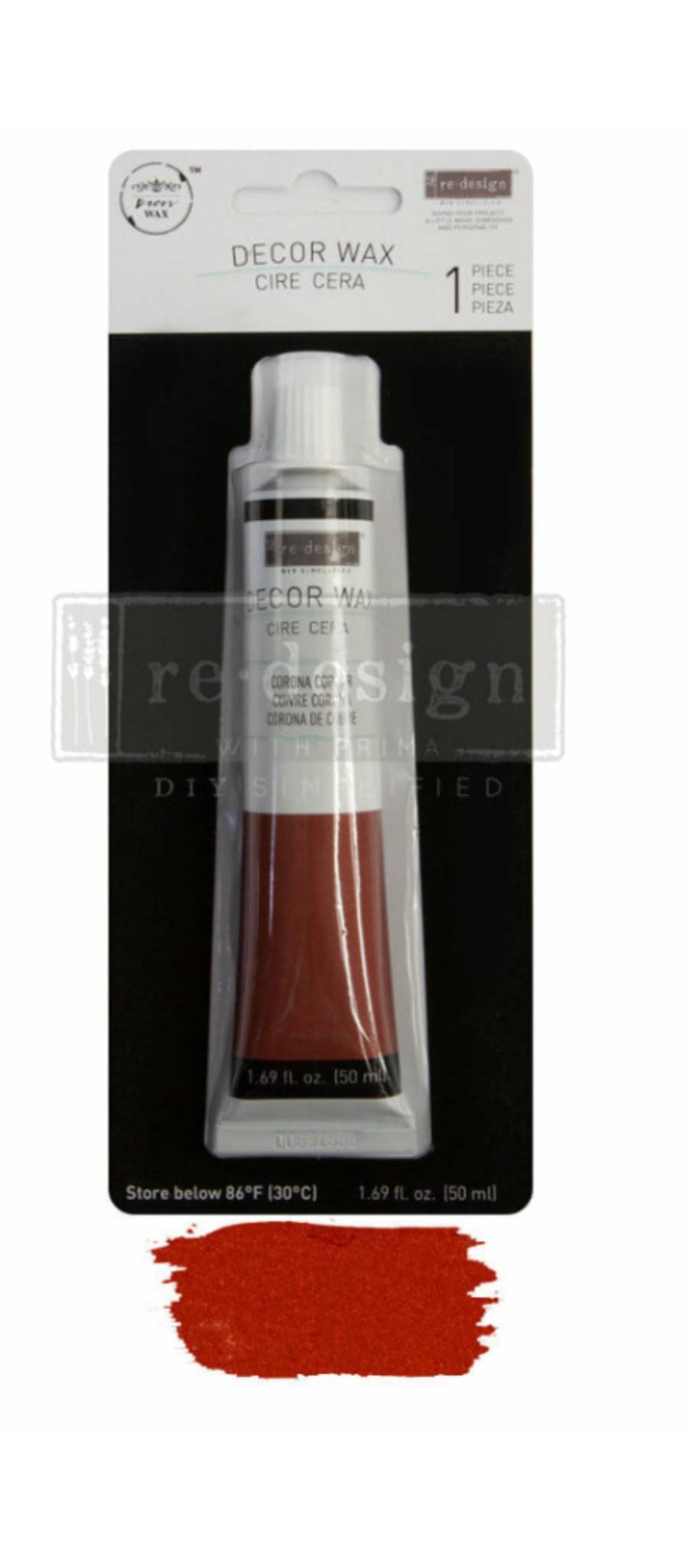 Redesign With Prima "corona Copper" Decor Wax, Copper Metallic Gilding ...