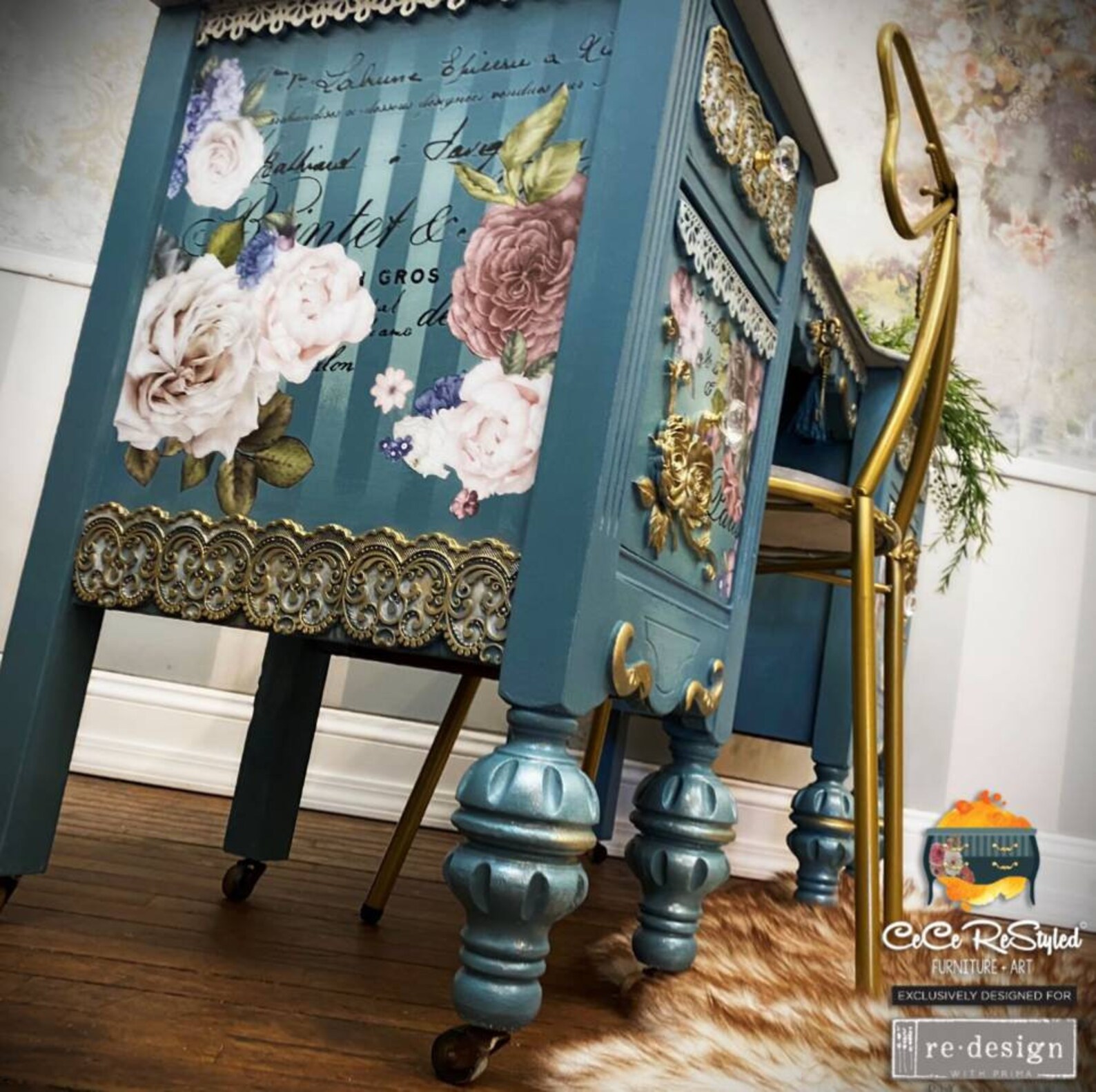 Redesign With Prima and Cece Restyled "border Lace" Decor Mould, Trim ...