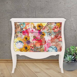 Cece Restyled and Redesign With Prima "abstract Beauty" Decoupage Decor ...