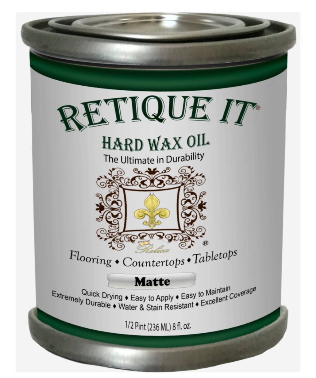Retique It "hard Wax Oil" Topcoat Sealant Extremely Durable Beautiful ...