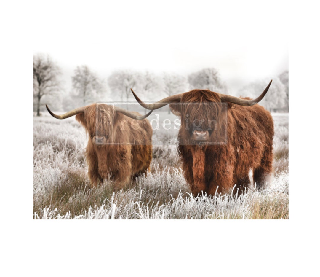 Redesign With Prima HIGHLAND HARMONY Decoupage Fiber, Tear & Wrinkle ...