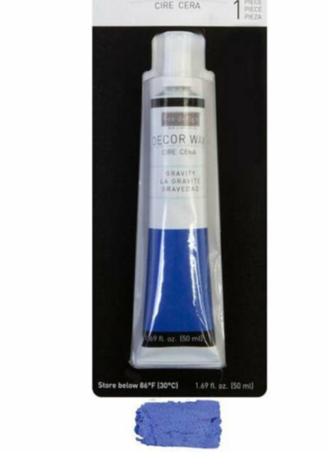 Redesign With Prima "gravity" Decor Wax, Metallic Royal Blue Gilding ...