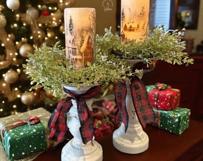 Redesign With Prima "silent Night Snow Village" Decoupage Decor Paper ...