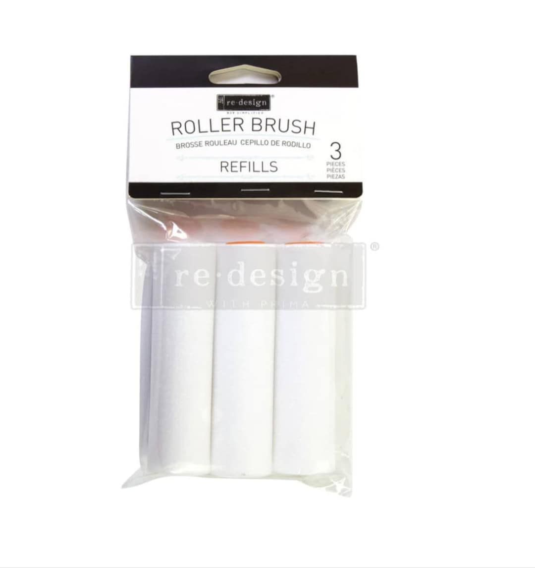 Redesign With Prima 4 Inch Foam Roller Refills, Paint Brush Roller, 3 ...
