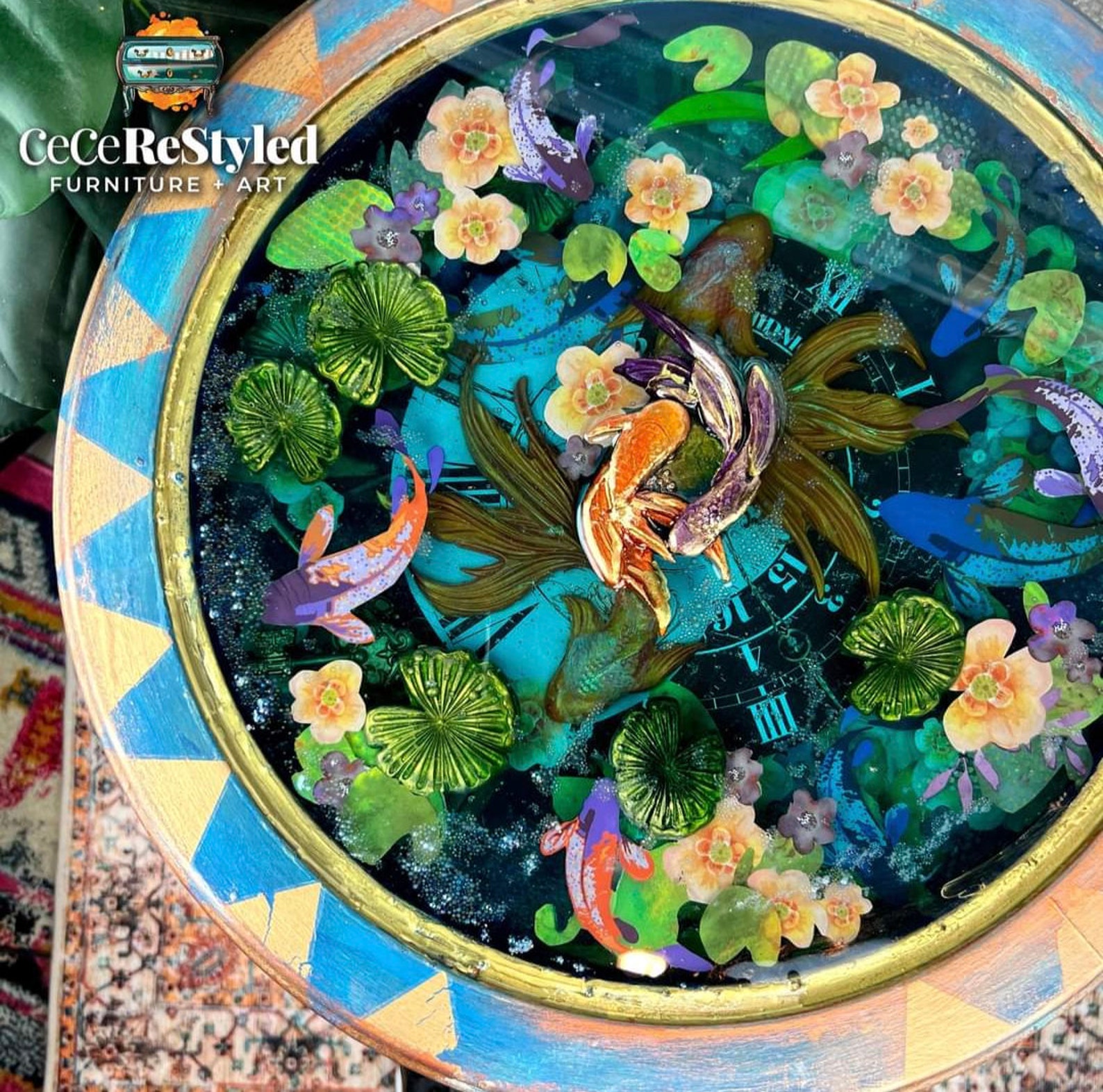 Cece Restyled & Redesign With Prima "siamese Splendor" Decoupage Decor ...