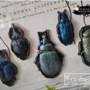 New! Redesign With Prima "midnight Muses" Decor Mould, Insects Mold ...
