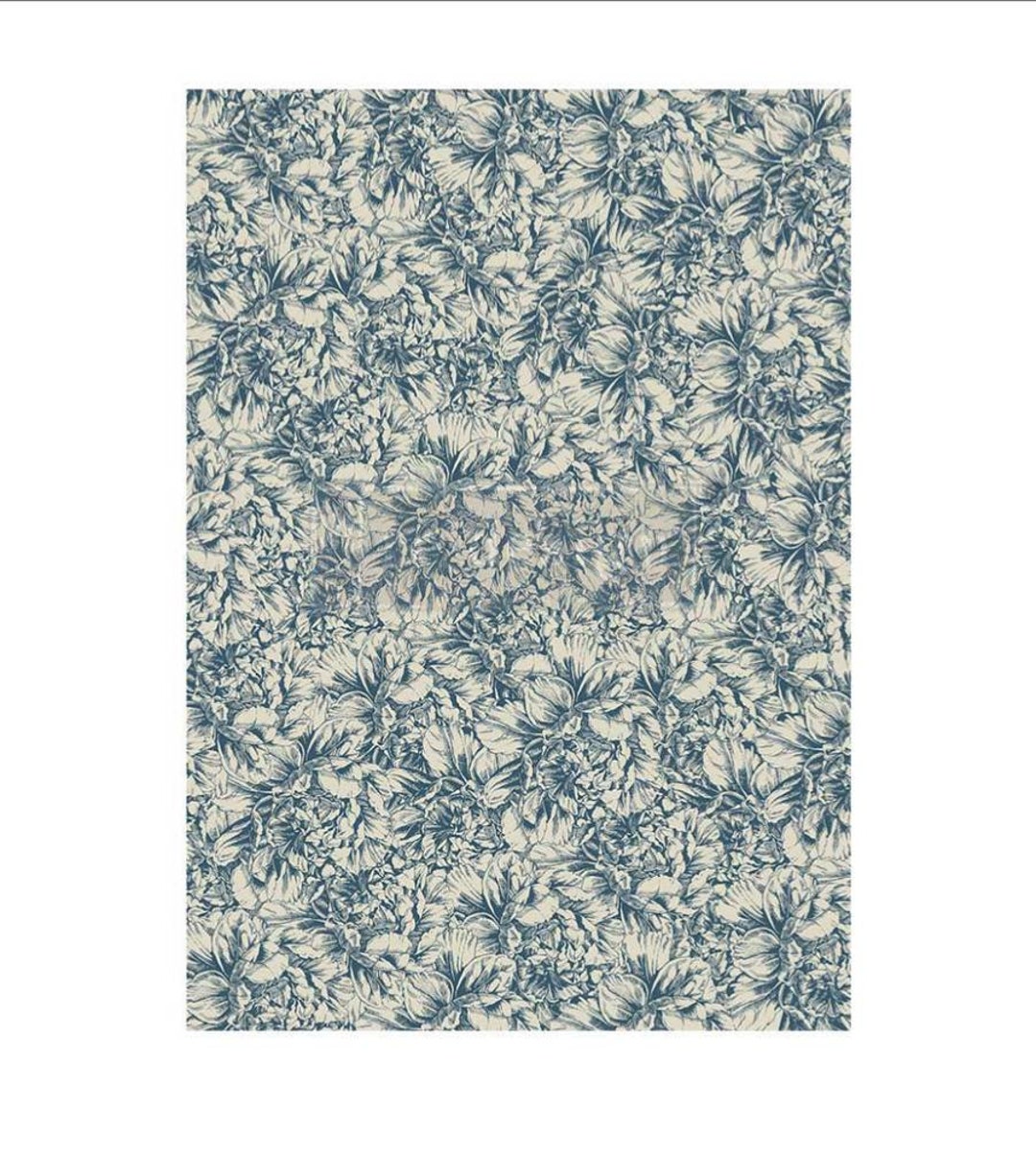Redesign With Prima "blue Wallpaper" A1 Decoupage Fiber Paper, Fiber ...
