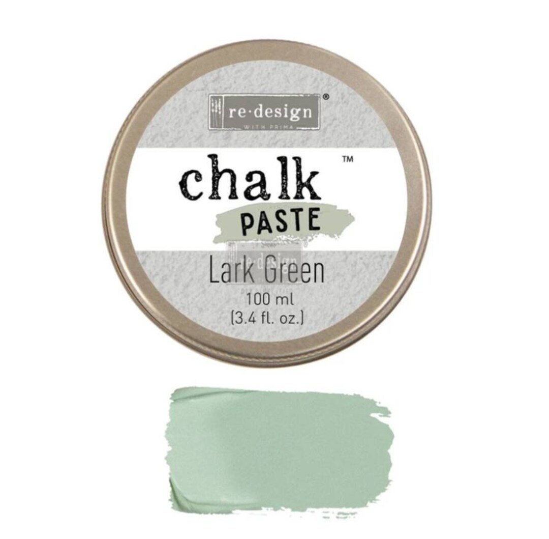 Redesign With Prima "lark Green" Chalk Paste, Great for Raised Stencil ...