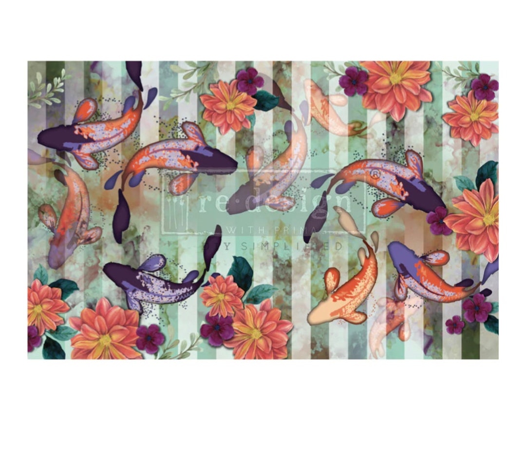 Cece Restyled & Redesign With Prima "siamese Splendor" Decoupage Decor ...