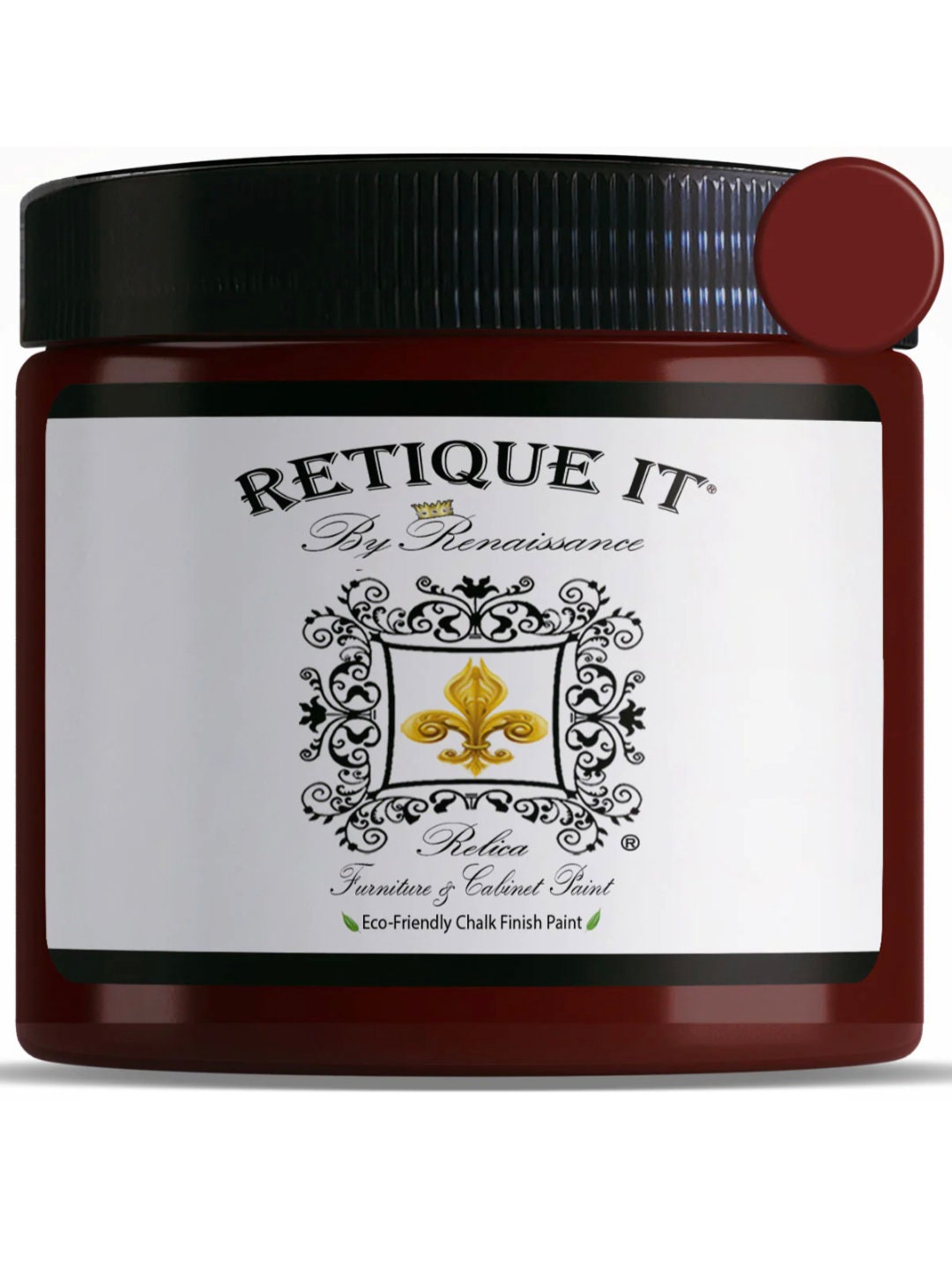 Renaissance Chalk Finish Paint "venetian Red" Deep Red, Farmhouse Red ...