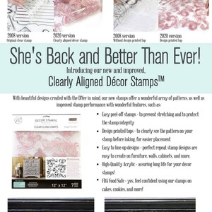 Redesign With Prima "bold Branches" Clearly Aligned Decor Stamp, Clear ...