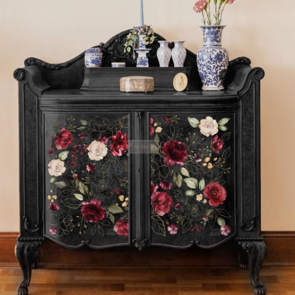 Floral Transfers for Furniture - Etsy