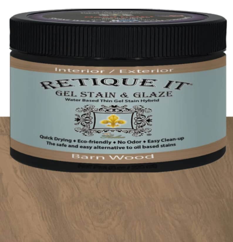 Retique It 8oz Waterbased Gel Stain & Glaze Use Over Retique | Etsy