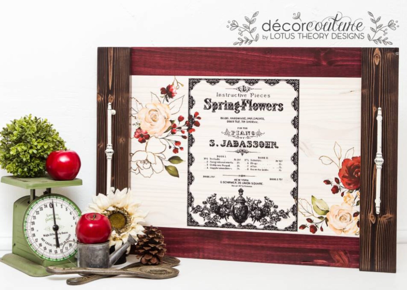 Redesign With Prima spring Flowers Decor Transfer - Etsy