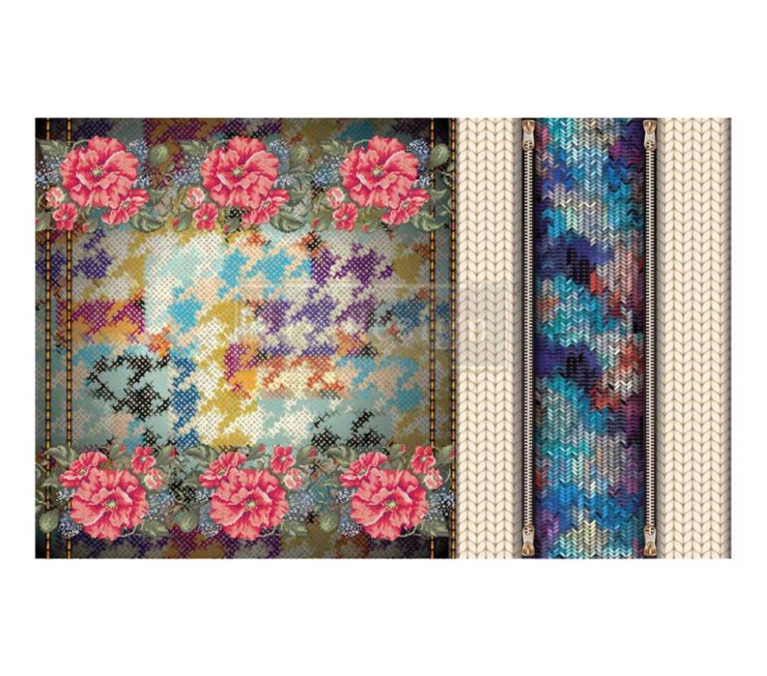 Cece Restyled and Redesign With Prima lovely Stitches Decoupage Decor ...