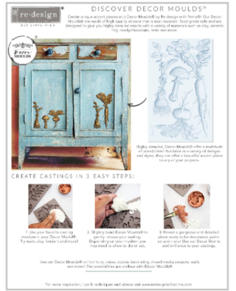 Redesign With Prima mechanical Insectica Decor - Etsy