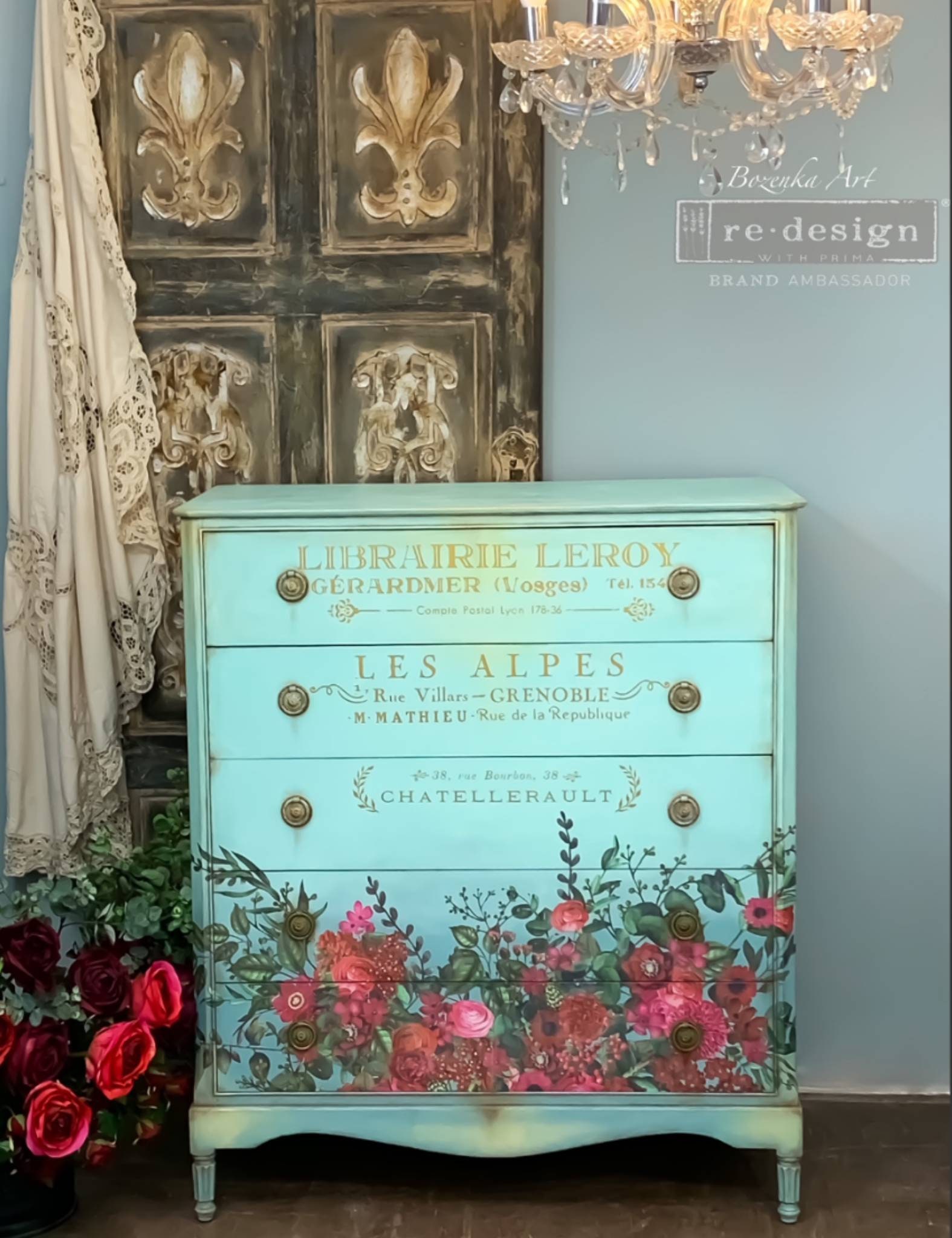 Redesign With Prima somewhere in France Decor | Etsy