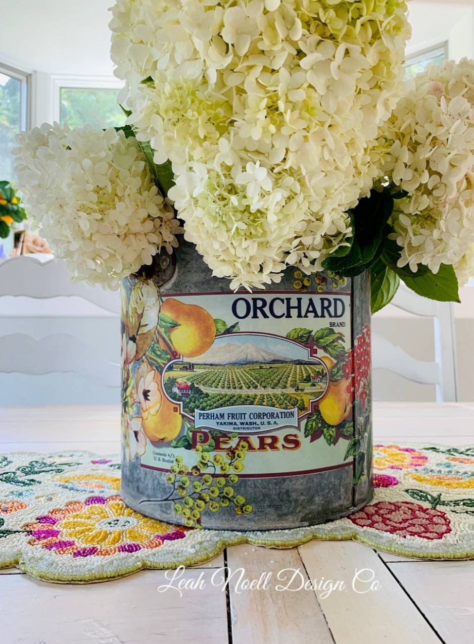 Redesign With Prima vintage Seed Decor Transfer - Etsy