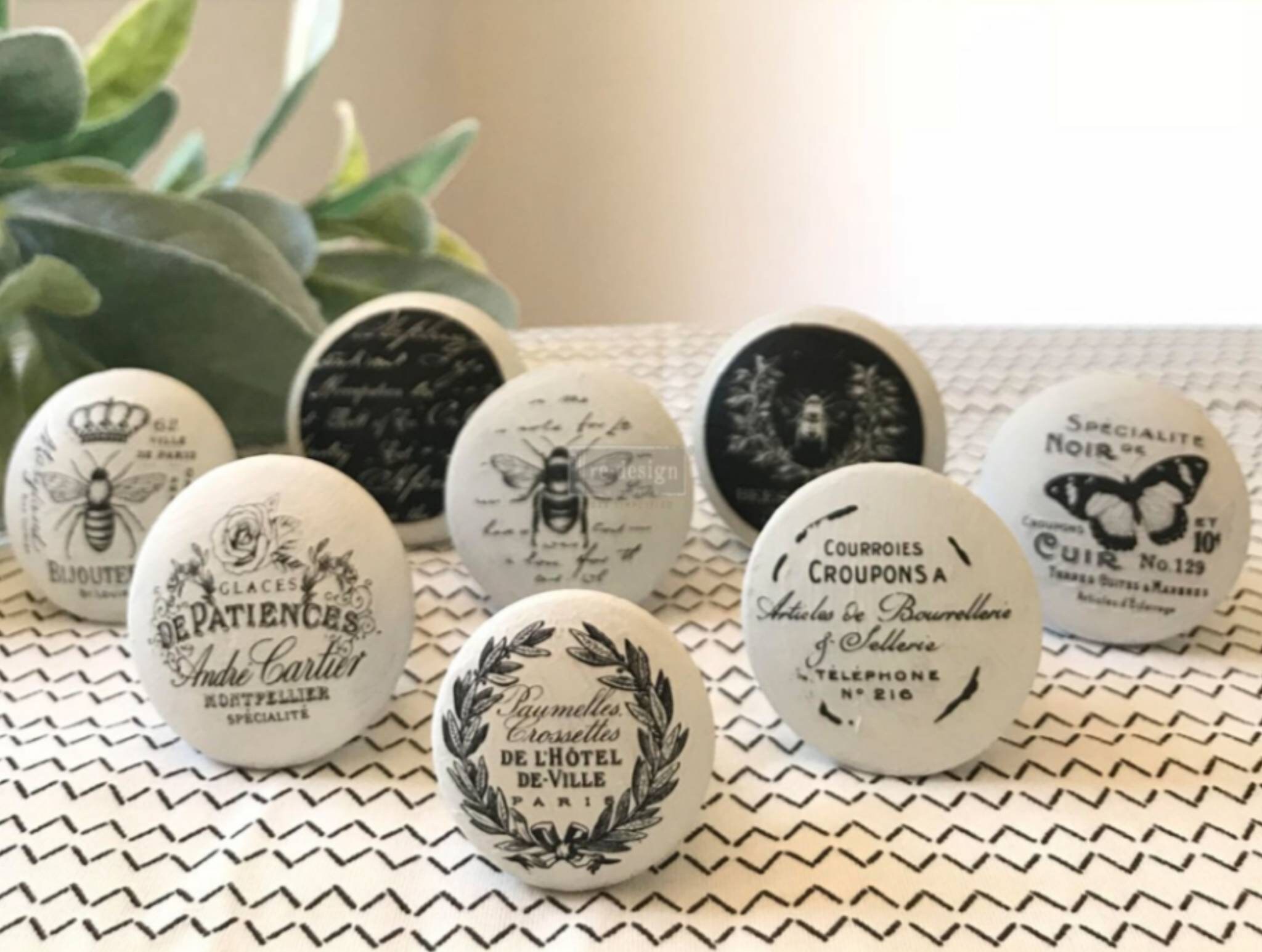 Redesign With Prima cursive Letters Decor Knob - Etsy