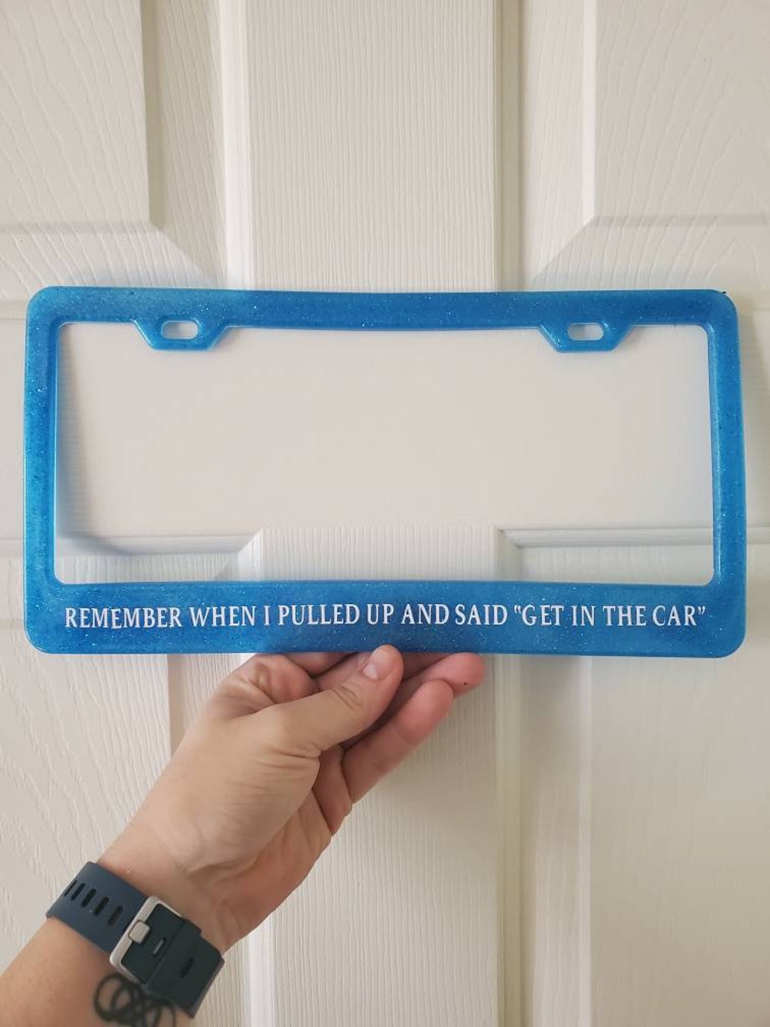 August License Plate Frame - Etsy