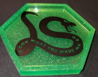 Snakeskin Coaster Set Snake Coasters Natural Texture - Etsy