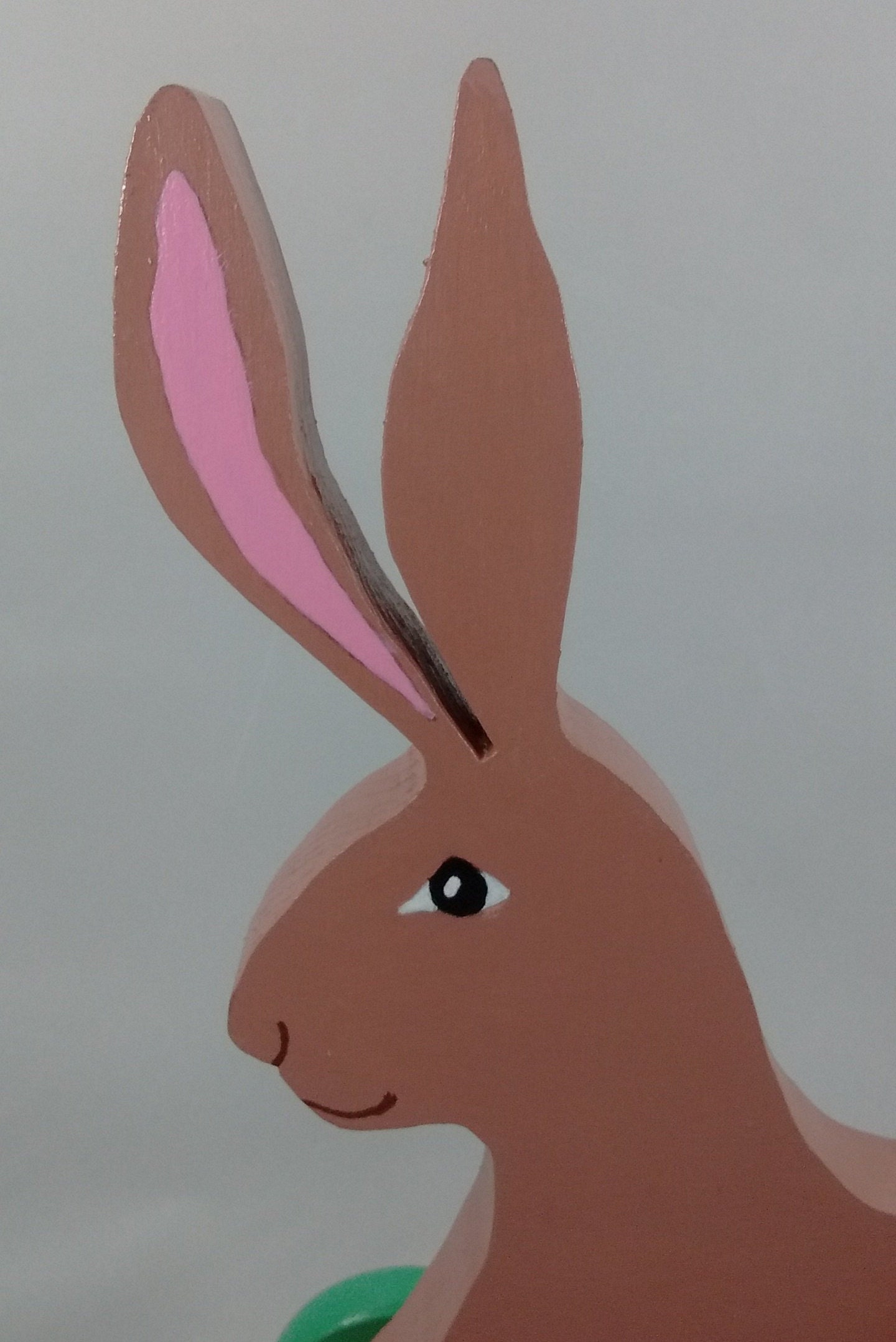 Wooden Push Rabbit/wooden Push Rabbit With Wheels/wood Toy Rabbit ...