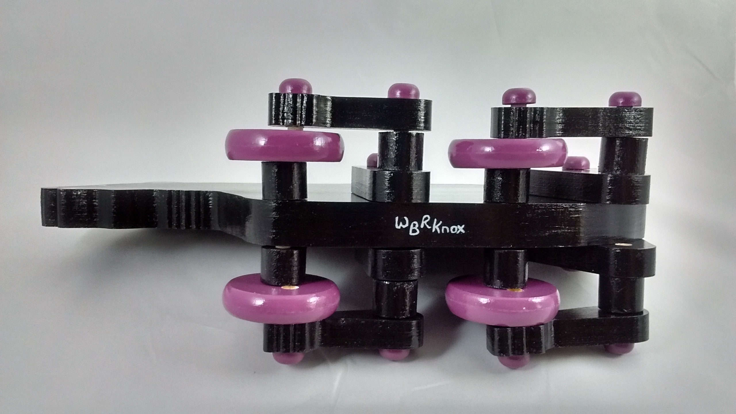 Wooden Push Black Bear/wooden Push Black Bear With Wheels/wood Toy Bear ...