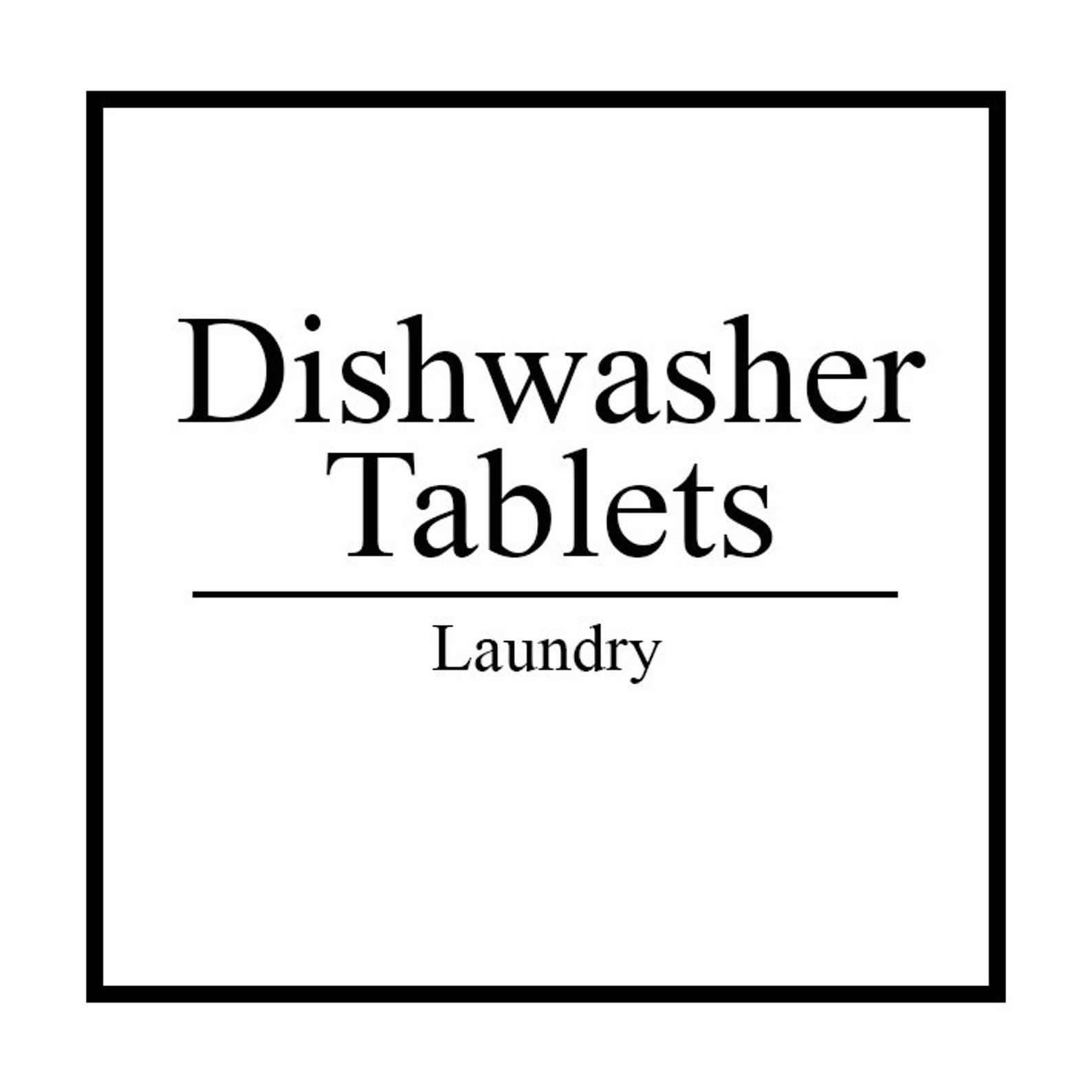 Laundry Labels, Laundry Storage, Labelled Storage, Personalised Storage ...